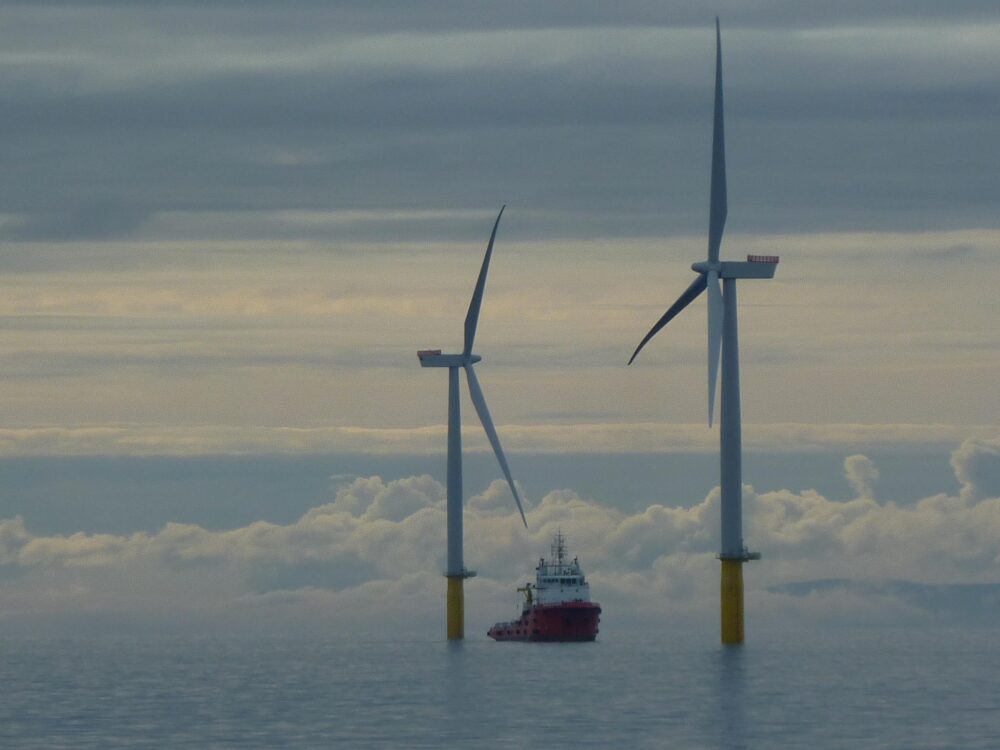 Anode installation at Burbo Bank offshore wind farm - James Fisher ...